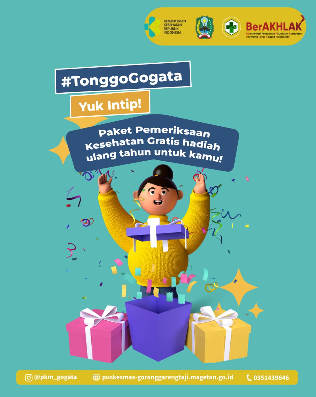 Apa Itu Cek Kesehatan Gratis (CKG) | Puskesmas Goranggareng Taji